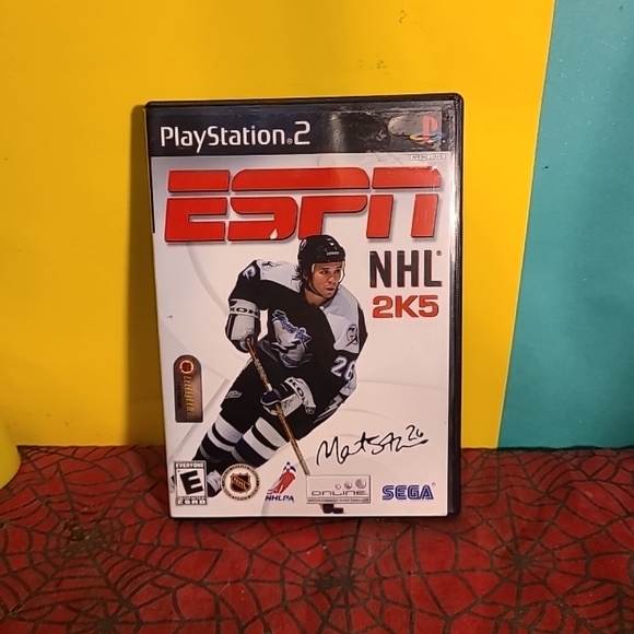Media | Espn Nhl 2k5 Ps2 Black Label | Poshmark